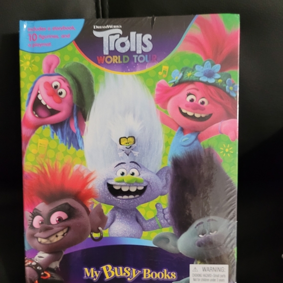 Dreamworks | Toys | Trolls World Tour My Busy Book Includes A Storybook ...